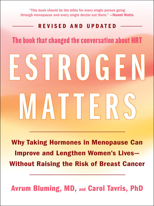 Estrogen Matters - Livebrary.com - OverDrive