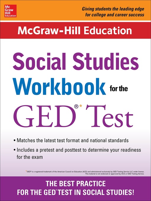 McGraw-Hill Education Social Studies Workbook for the GED Test ...