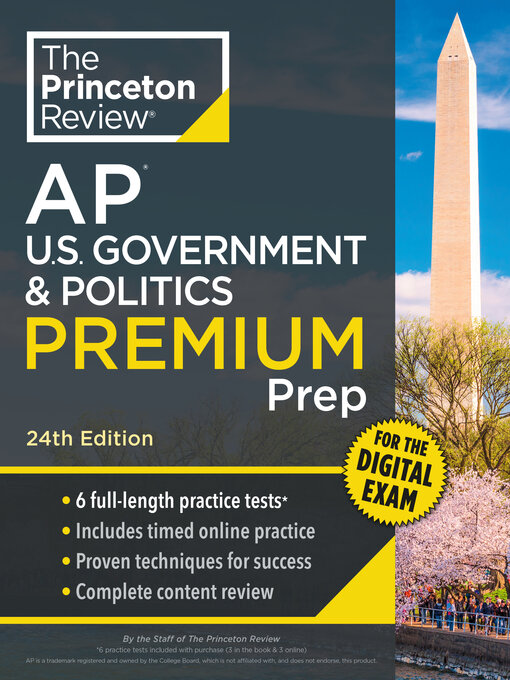 Princeton Review AP U.S. Government & Politics Premium Prep, 2 - Queens ...