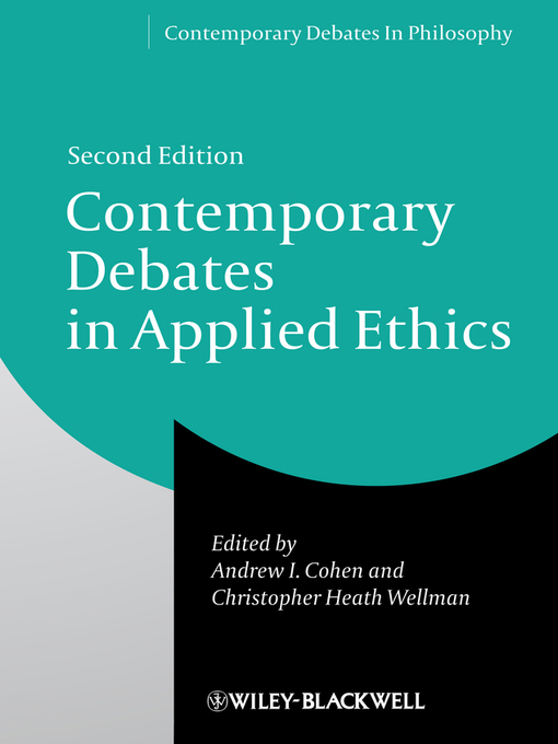 Libby - Contemporary Debates in Applied Ethics