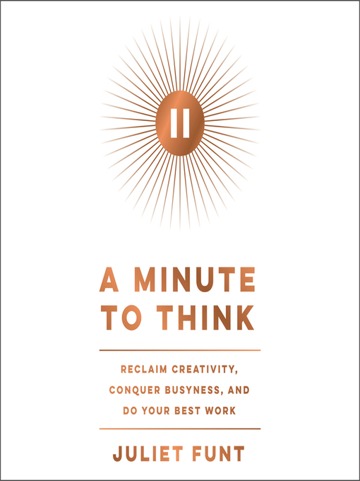 A Minute to Think - NLB - OverDrive