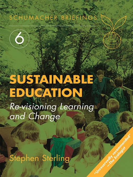 Sustainable Education - University of Wisconsin System - OverDrive