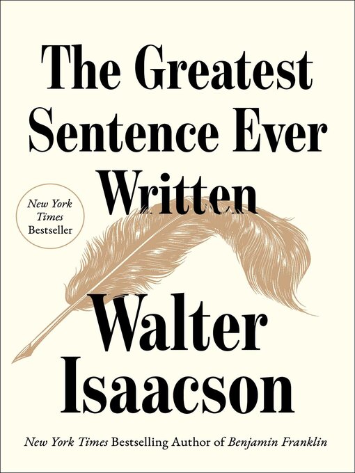 The Greatest Sentence Ever Written - Knox County Public Library - OverDrive