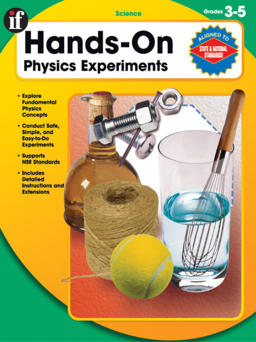 Libby - Hands-On Physics Experiments, Grades 3 - 5