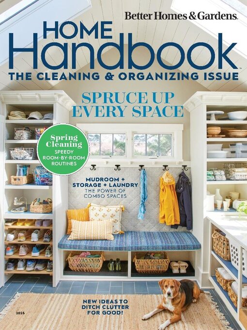 Magazines - Better Homes & Gardens Home Handbook: The Cleaning ...