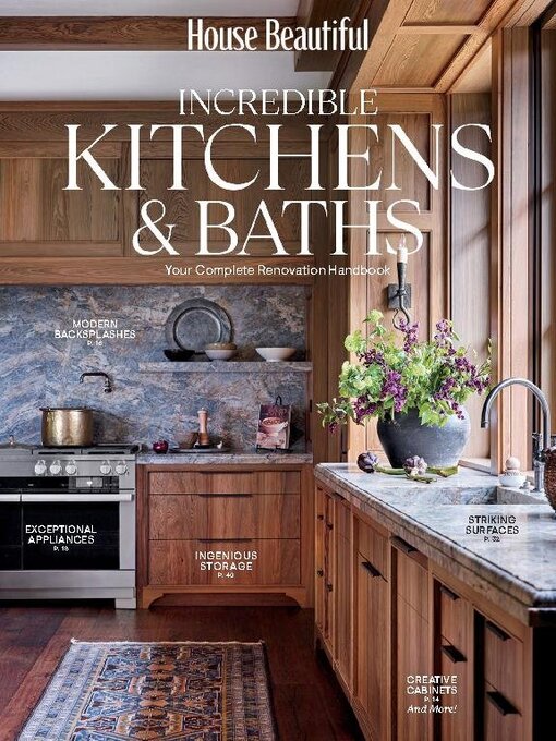 Magazines - House Beautiful Kitchens & Baths - Toronto Public Library ...