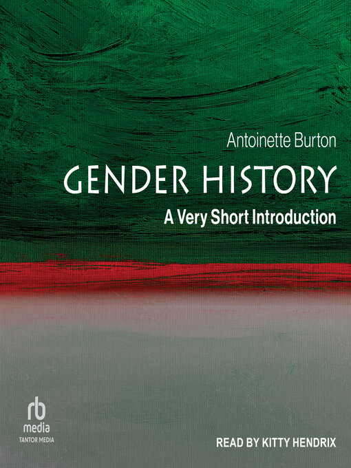 Gender History - Toronto Public Library - OverDrive