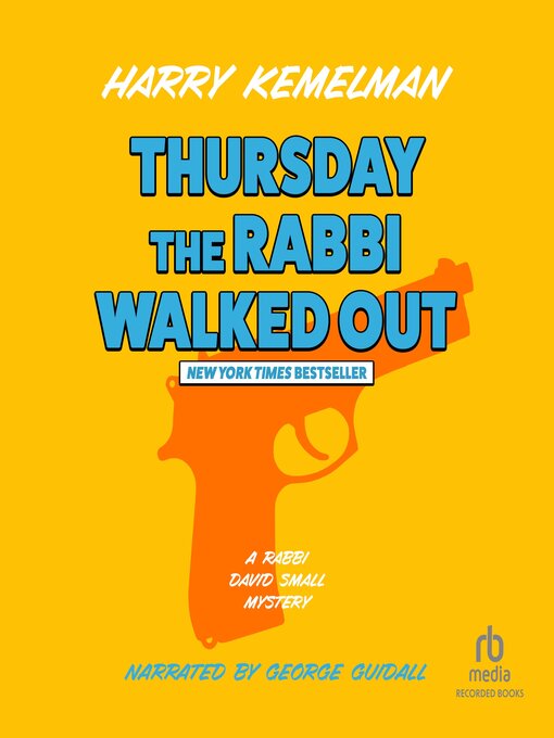 Libby - Thursday the Rabbi Walked Out
