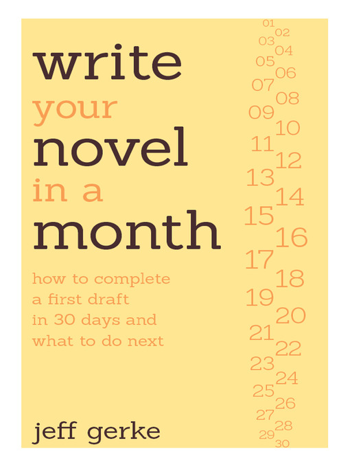 Libby - Write Your Novel in a Month