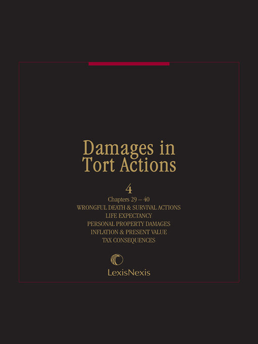 Libby - Damages in Tort Actions