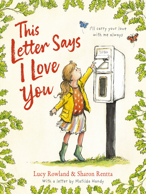 This Letter Says I Love You - Toronto Public Library - OverDrive
