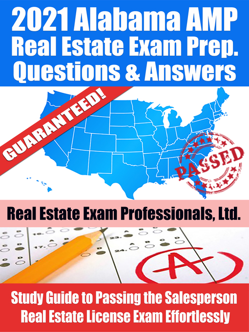 Libby - 2021 Alabama AMP Real Estate Exam Prep Questions & Answers
