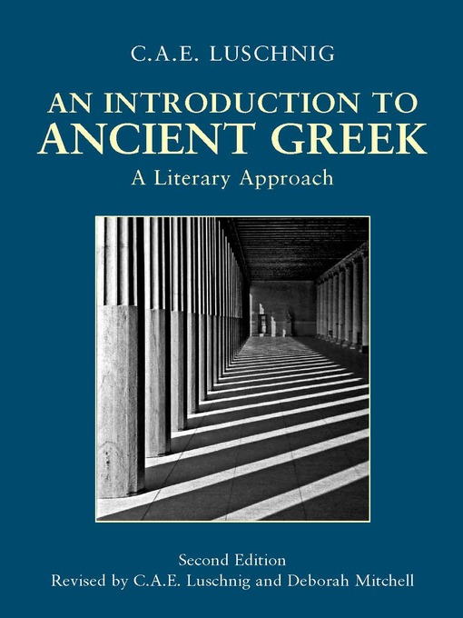 An Introduction to Ancient Greek - The Ohio Digital Library - OverDrive